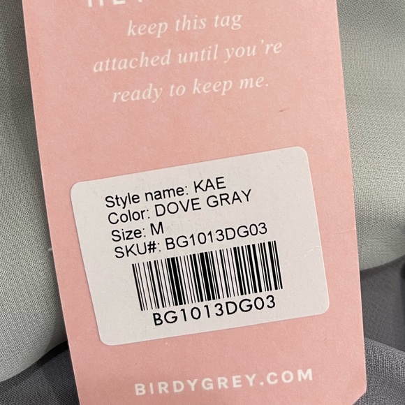 Birdy Grey | Dresses | Nwt Birdy Grey Kae Dress Chiffon Dove Gray ...